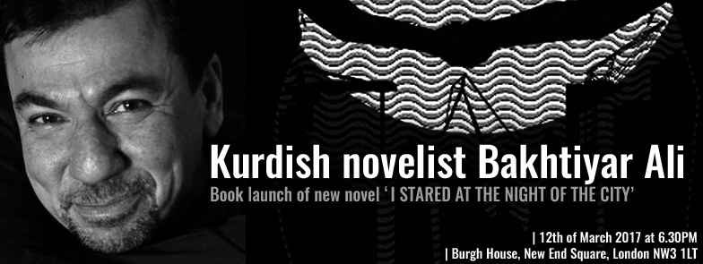 Book launch and reception for renowned Kurdish novelist Bakhtiyar Ali ...